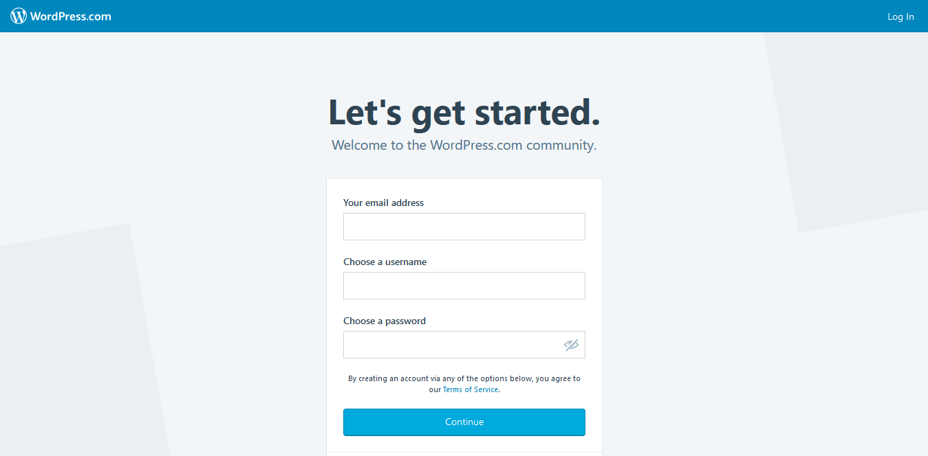 How to Create a WordPress Account (Only in 3 Steps) | HubsAdda