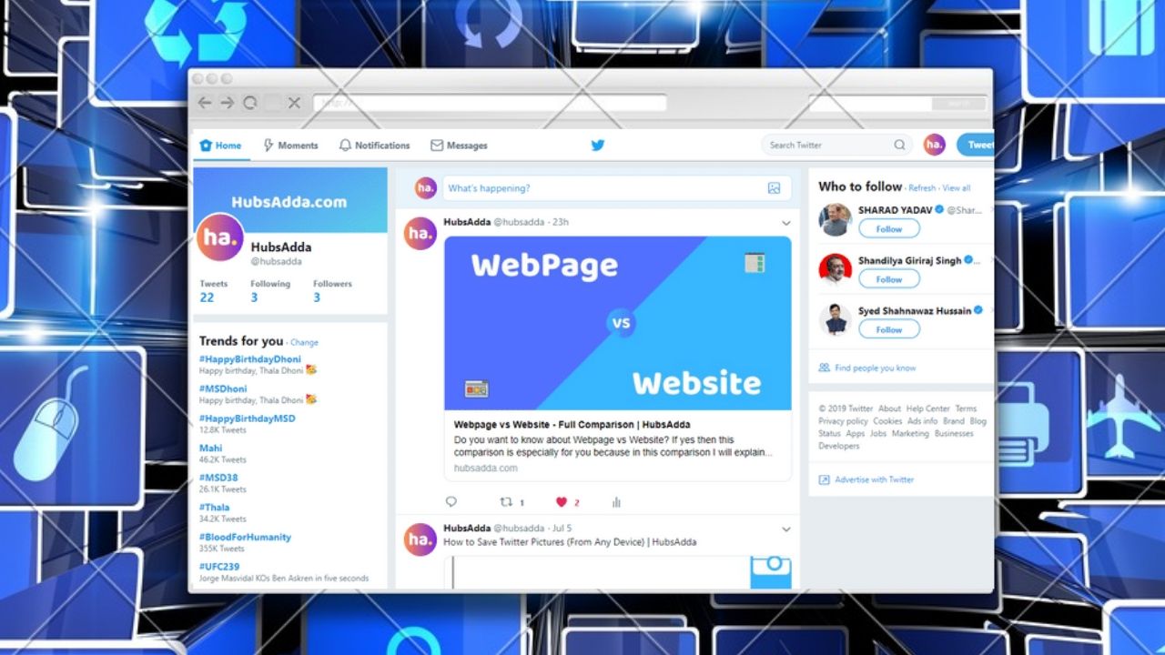 How to save Twitter Pictures (From Any Device) | HubsAdda